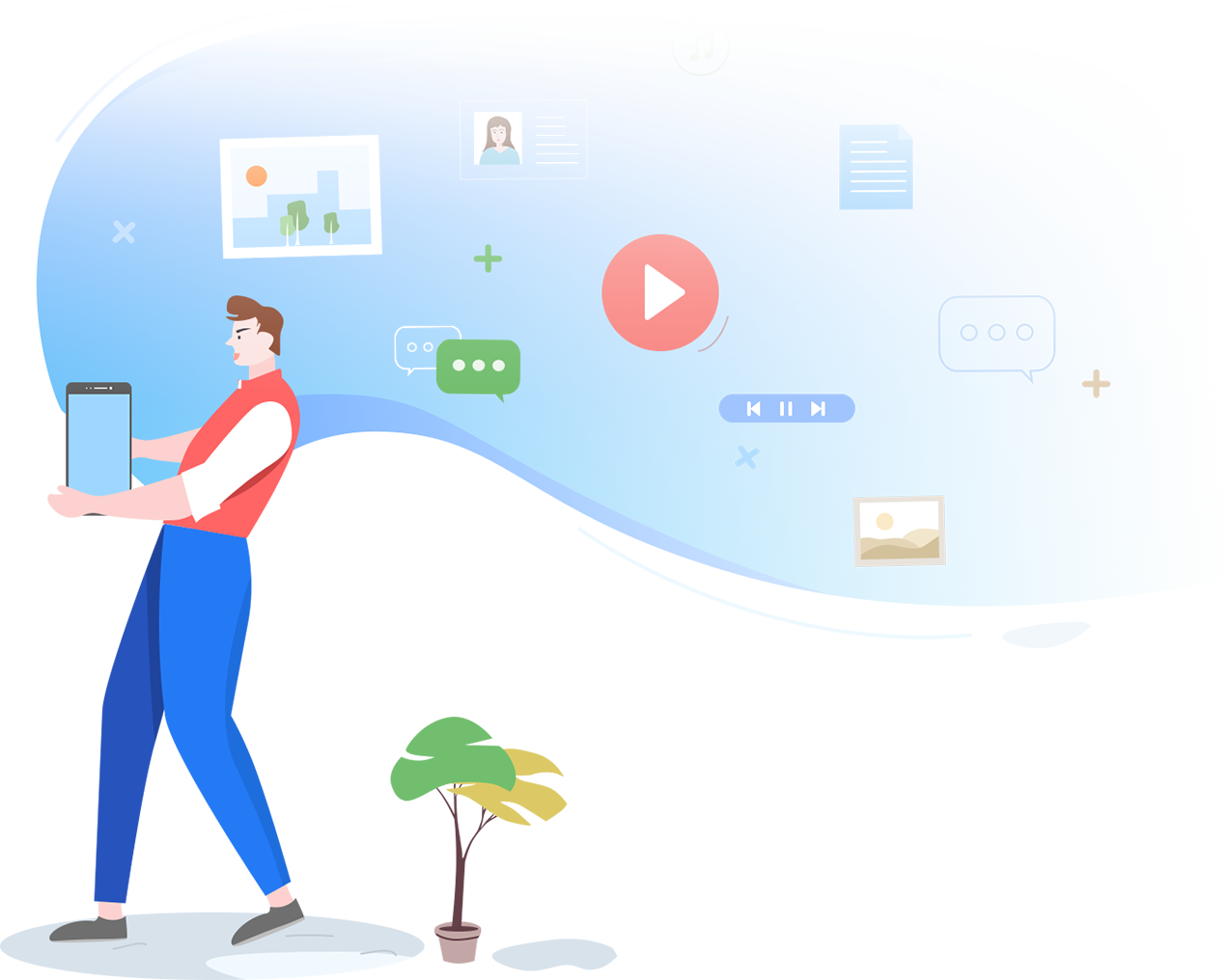 AnyTrans App – Transferir Fotos de iPhone/Android de Forma Inalámbrica